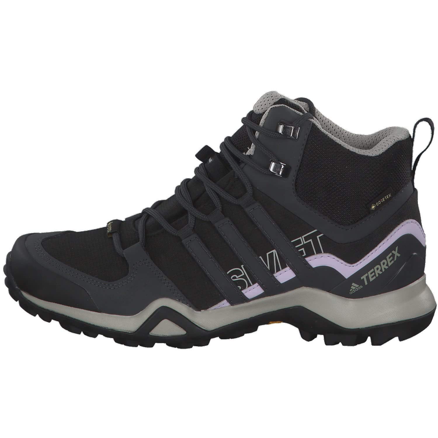 Terrex Women's Classic Trail Running Shoes, Core Black DGH Solid Grey Purple Tint, 4