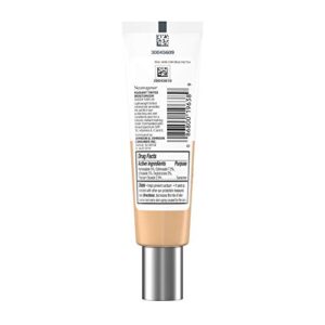 Neutrogena Healthy Skin Radiant Tinted Facial Moisturizer with Broad Spectrum SPF 30 Sunscreen Vitamins A, C, & E, Lightweight, Sheer, & Oil-Free Coverage, Sheer Fair 20, 1.1 fl. oz