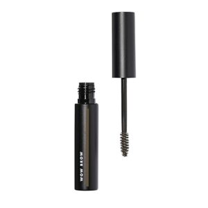 e.l.f., wow brow gel, volumizing, buildable, wax-gel hybrid, creates full, voluminous-looking brows, locks brow hairs in place, neutral brown, fiber-infused, 0.12 oz