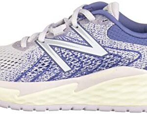 New Balance Women's Fresh Foam Evare V1 Running Shoe, Thistle/Magnetic Blue, 8