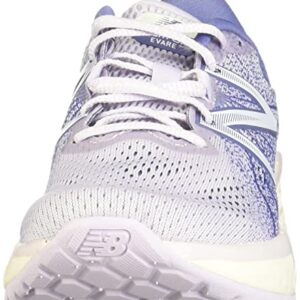 New Balance Women's Fresh Foam Evare V1 Running Shoe, Thistle/Magnetic Blue, 8