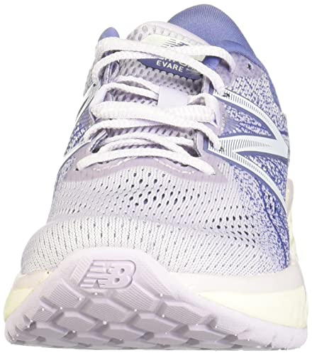 New Balance Women's Fresh Foam Evare V1 Running Shoe, Thistle/Magnetic Blue, 8