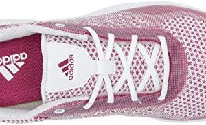 adidas Women's FX4060 Golf Shoe, FTWR White/Power Berry/FTWR White, 6