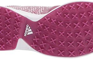 adidas Women's FX4060 Golf Shoe, FTWR White/Power Berry/FTWR White, 6