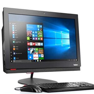 Lenovo ThinkCentre M800Z 21.5 in HD+ All-in-One Desktop Computer, Intel Quad Core i5-6400-2.7GHz, 8GB RAM, 256GB SSD HDD, USB 3.0, DVDRW, DiaplayPort, RJ-45, Windows 10 Professional (Renewed)