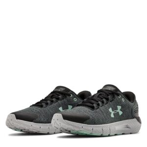 Under Armour Women's Charged Rogue 2 Twist, Black, 7.5 M US