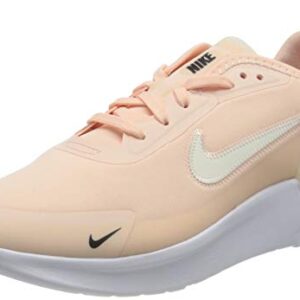 Nike Women's Running Shoe, Washed Coral Pale Ivory Black White, 8.5