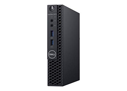 Dell OptiPlex 3070 Desktop Computer - Intel Core i5-9500T - 8GB RAM - 256GB SSD - Micro PC (Renewed)