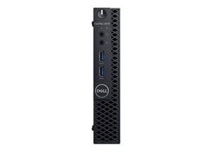 dell optiplex 3070 desktop computer - intel core i5-9500t - 8gb ram - 256gb ssd - micro pc (renewed)