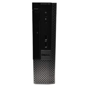 DELL Optiplex 7010 Ultra Small Desktop PC, Intel Quad Core i5 Processor, 16GB RAM, 512GB Solid State Drive, Windows 10 Professional, DVD, HDMI, Bluetooth, Keyboard, Mouse, WiFi (Renewed)