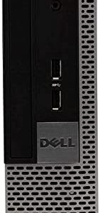 Dell Optiplex 9020 Ultra Small Form Desktop Computer PC (Intel Core i7-4770S, 16GB Ram, 1000GB(1TB) Solid State SSD, WiFi, Bluetooth, HDMI Win 10 Pro (Renewed)