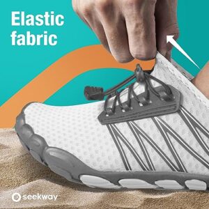 SEEKWAY Water Shoes for Women Adult Quick-Dry Aqua Sock Barefoot Men for Beach Swim River Pool Lake Hiking Kayaking Surfing