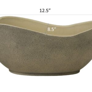 Classic Home and Garden Arc Pot 12" - Stone