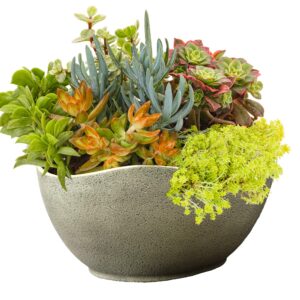 Classic Home and Garden Arc Pot 12" - Stone