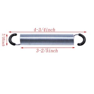 Yoogu 4-3/4inch (Pack of 2) Recliner Sofa Chair Replacement Springs Mechanism Tension Spring