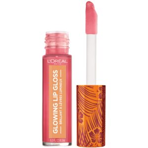 l'oreal paris summer belle glowing lip gloss, tropic like it's hot