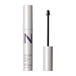 nulastin brow shape altering serum with elastaplex, eyebrow enhancing treatment for thicker looking brows, vegan-friendly & cruelty-free (3 ml)