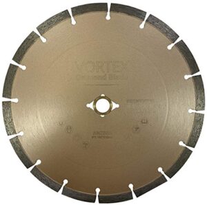 vtxmax vss 9 inch dry or wet cutting general purpose power saw segmented diamond blades for concrete stone brick masonry (9")