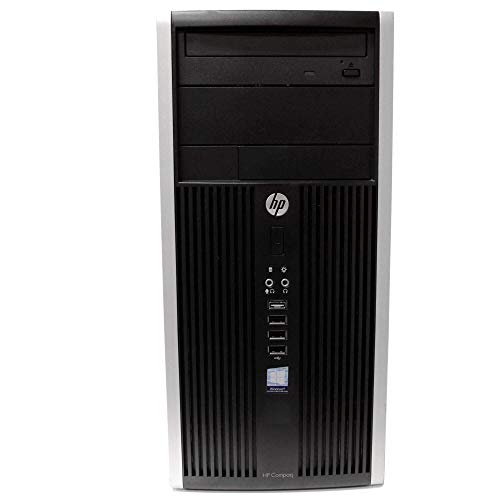 HP 6200 Desktop Computer Tower, Intel Quad Core i5 3.1GHz, 16GB RAM, 1TB HDD, Microsoft Windows 10 Professional, Microsoft Office 365 Personal, DVD, Keyboard, Mouse, WiFi, Refurbished PC (Renewed)