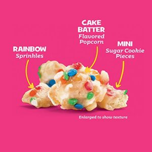 CRUNCH 'N MUNCH Birthday Cake Flavored Popcorn Clusters, 5.5 oz.