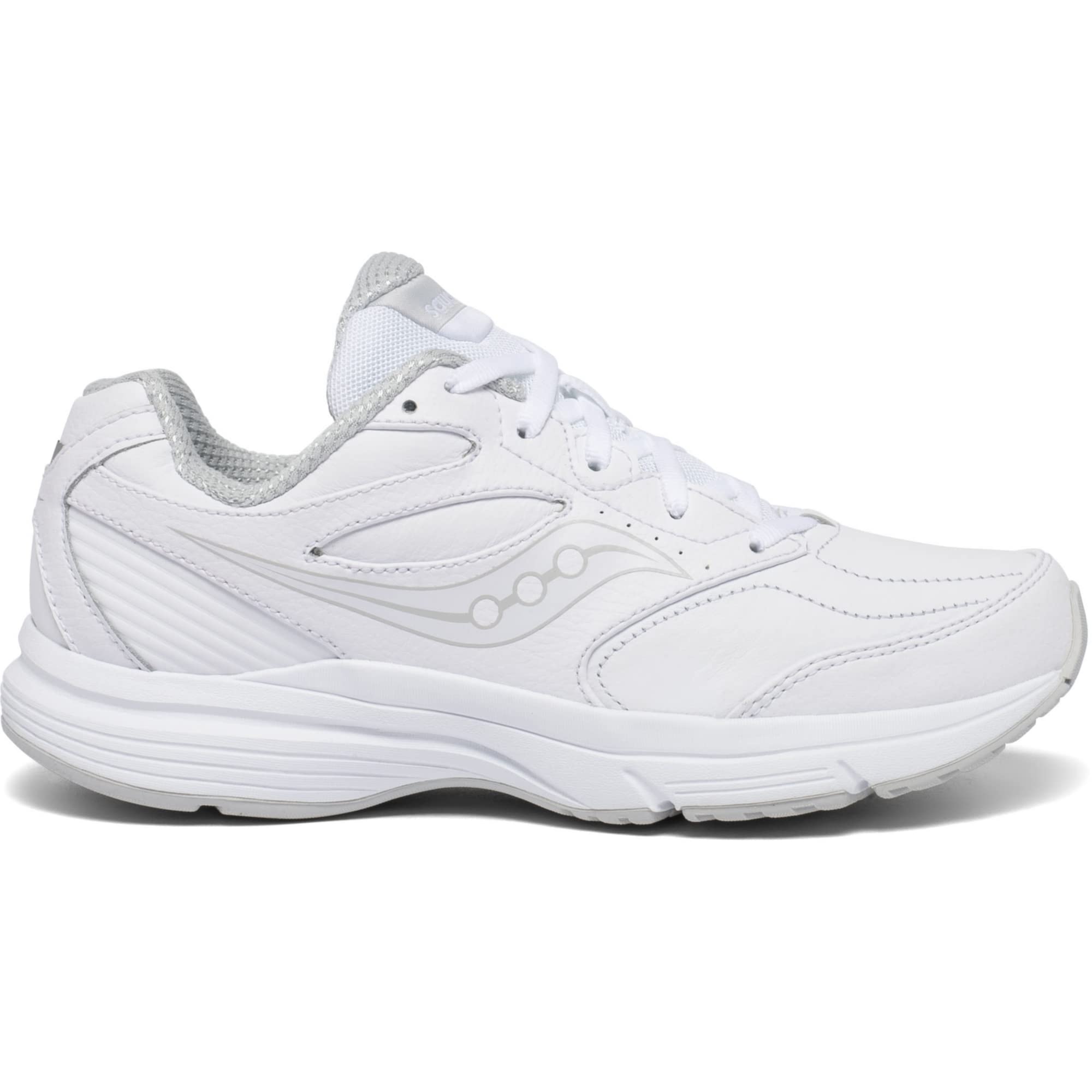 Saucony Women's Integrity Walker 3 Walking Shoes, White, 10 Wide