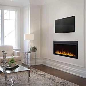 Napoleon Purview 50 inch Wall Mount Electric Fireplace - Black, NEFL50HI