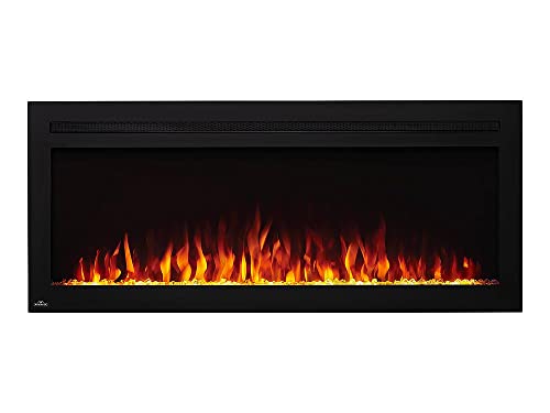 Napoleon Purview 50 inch Wall Mount Electric Fireplace - Black, NEFL50HI