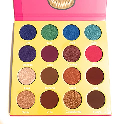 Masquerade Mini Eyeshadow Palette Juvias Place spray