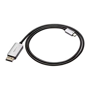 amazonbasics aluminum usb-c to displayport cable - 3-foot - amazon vine