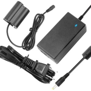 HY1C EP-5B Power Supply Connector EH-5 AC Adapter EN-EL15 Dummy Battery Kit for Nikon Z5, Z6, Z6 II, Z7, Z7 II, Z8, D500 D610 D750 D780 D800 D800e D810 D810a D850 D7000 D7100 D7200 D7500 Cameras