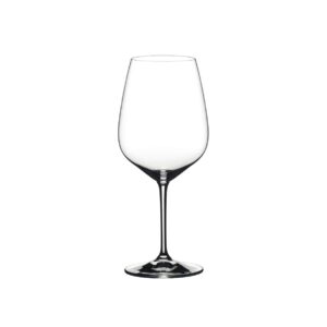 Riedel 6409/0 Heart to Heart Crystal Cabernet Sauvignon Red Wine Glass (4 Pack)