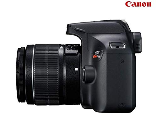 Canon EOS Rebel T100 DSLR Camera with 18-55mm Lens, Cleaning Kit, 32GB Memory, and More