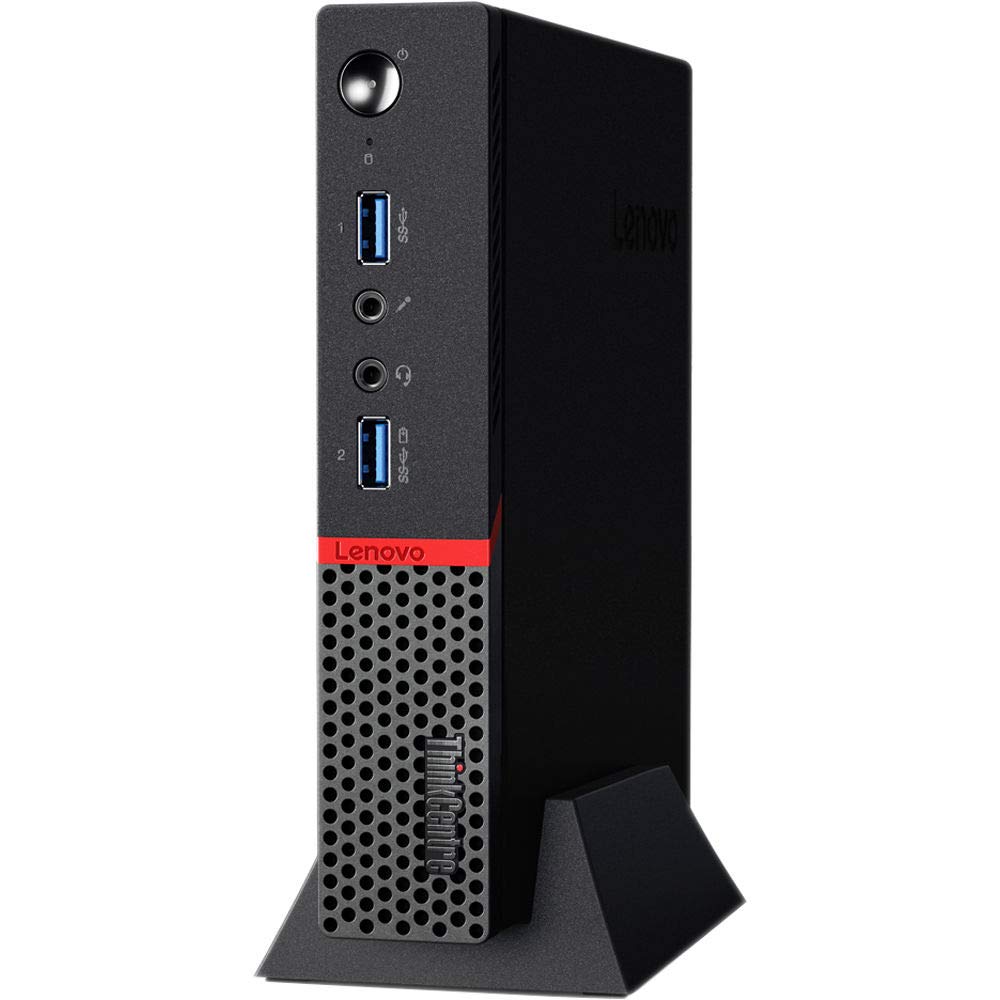 Lenovo ThinkCentre M900 Tiny Business PC, Intel Quad Core i5 6500T up to 3.1GHz, 16G DDR4, 512G SSD, WiFi, BT 4.0, Windows 10 Pro 64-Multi-Language Support English/Spanish/French (Renewed)