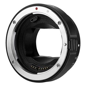 ef/ef-s lens to sony e mount t smart adapter, auto focus lens adapter ring for canon ef/ef-s lens to sony e mount camera (cef-se)