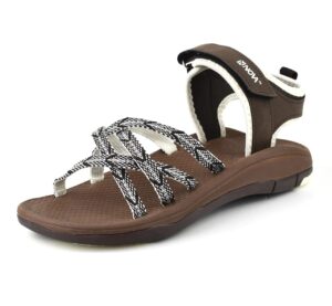 nova utopia women's sport sandals beach sandals, nf utopia women's nfls60 beige 6