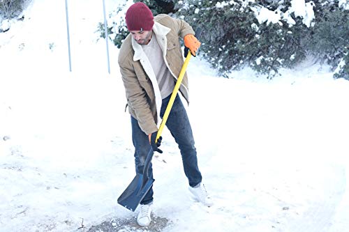 Deerskin or Waterproof Cold Weather Work Gloves Double Coated Windproof HPT Plam and Fingers Acrylic Terry inner