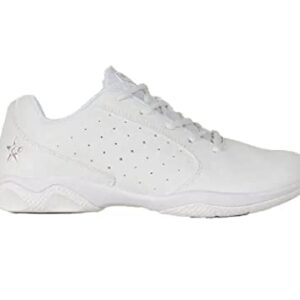 Rebel Athletic Rise Cheer Shoe, White, Size 6.5