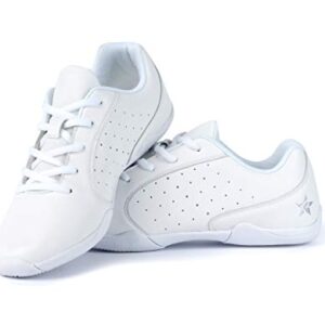 Rebel Athletic Rise Cheer Shoe, White, Size 6.5