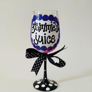 Grammie's Juice Wine Glass