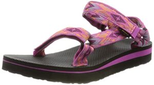 teva women's midform universal sandal, fuchsia, 6