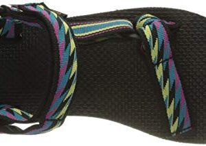 Teva Women's Ankle Strap Wedge Sandal, Bolt Retro, women 6