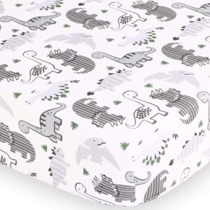 The Peanutshell Dinosaur Crib Bedding Sets for Boys - 3 Pieces