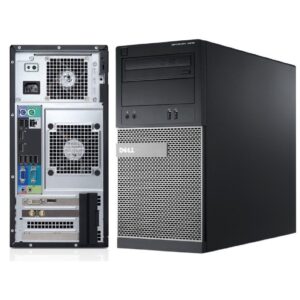 Dell Optiplex 9010 MiniTower MT Business Home Desktop Computer Tower PC Intel Quad Core i7-3770 3.40GHz, USB 3.0, WiFi, DisplayPort, DVD-RW, Windows 10 Pro 64Bit, 480GB SSD, 16GB RAM (Renewed)