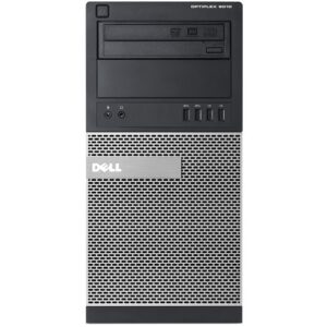 Dell Optiplex 9010 MiniTower MT Business Home Desktop Computer Tower PC Intel Quad Core i7-3770 3.40GHz, USB 3.0, WiFi, DisplayPort, DVD-RW, Windows 10 Pro 64Bit, 480GB SSD, 16GB RAM (Renewed)