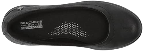 Skechers Women's Ballet Flat, Black, 11