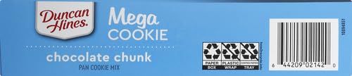 Duncan Hines Mega Cookie Chocolate Chunk Pan Cookie Mix, 7.8 oz