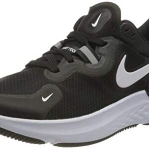 NIKE Women's Running Shoe, Black White Dark Grey Anthracite, 6.5