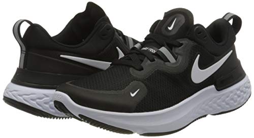 NIKE Women's Running Shoe, Black White Dark Grey Anthracite, 6.5