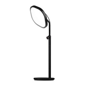 elgato key light air - professional 1400 lumens desk light for streaming, broadcasting, home office and video conferencing, temperature and brightness app-adjustable on mac, pc, ios, android