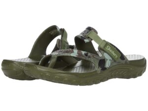 skechers women's foamies reggae - rainforest, olive, 10